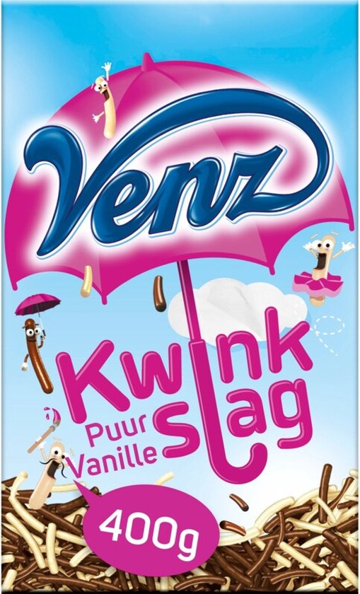 Venz - Kwinkslag Puur/Vanille - 400 g | bol