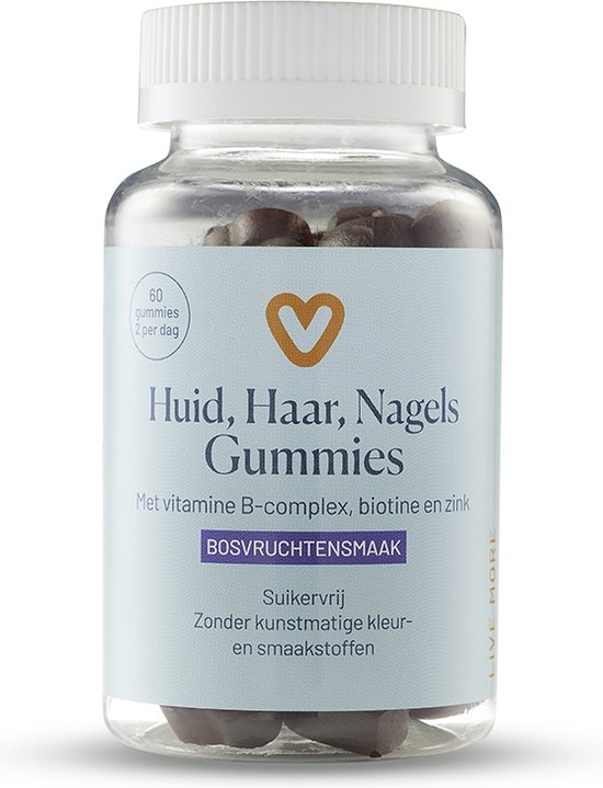 Vitaminstore - Huid Haar Nagel Gummies - 60 gummies | bol