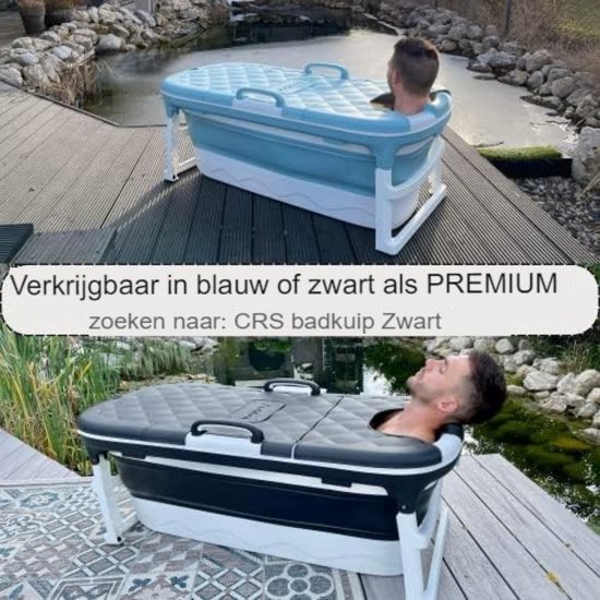 Zitbad - Bath Bucket - Bad Bucket - 138cm - Zwart | bol