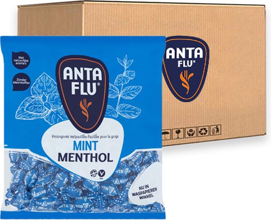 Anta Flu - Keelpastilles Mint Menthol - 5x 1kg | bol
