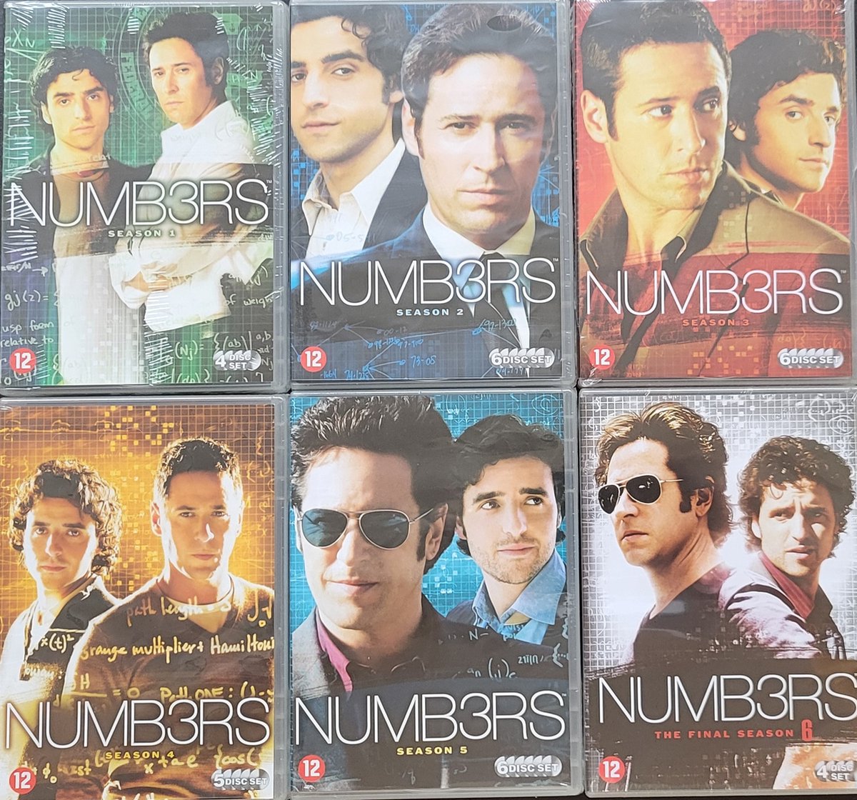 Numbers Complete Series 6 seizoenen (Dvd), Rob Morrow | Dvd's | bol
