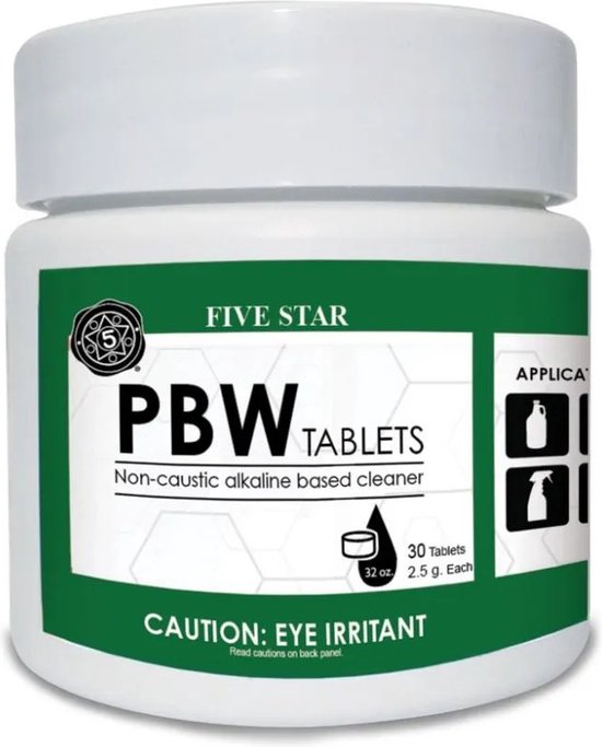 PBW - 30 Five Star PBW Tablets | bol