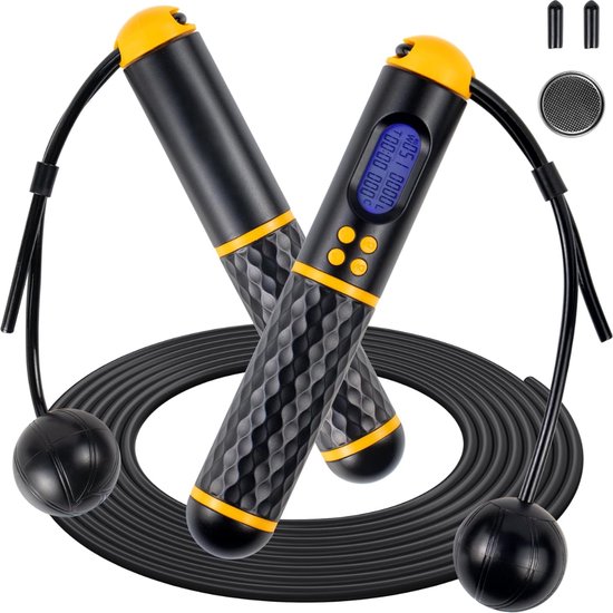 Velox Springtouw Met Teller - Springtouw Volwassenen - Springtouw ...