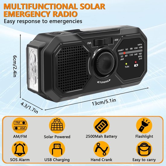 Noodradio - Solar Radio - Solar Noodradio - Survival Radio - Radio op ...