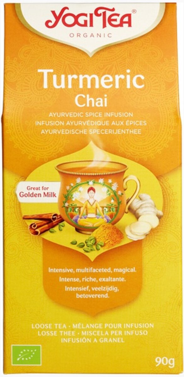 Yogi tea Turmeric Chai Bio 90 Gr | bol