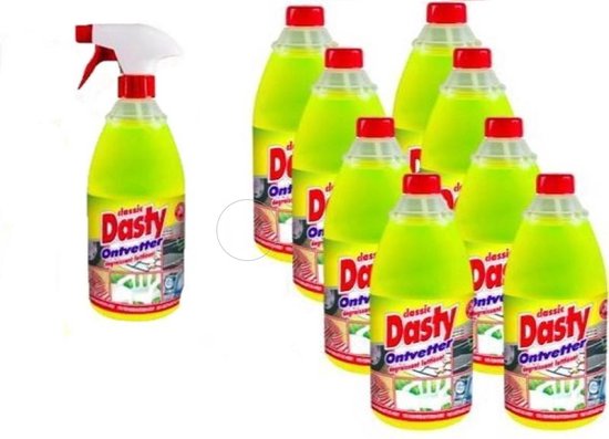 Dasty Ontvetter Voordeelpack: 1x Spuitfles + 8x Navulling | bol