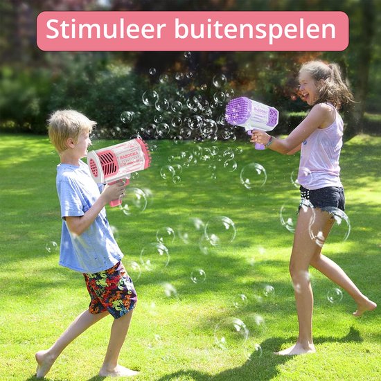 Bellenblaas - Bellenblaaspistool - Buitenspeelgoed - Bubblegun ...