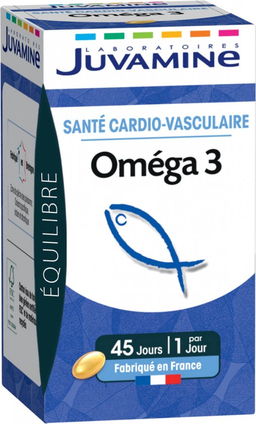 Juvamine Omega 3 45 Capsules | bol