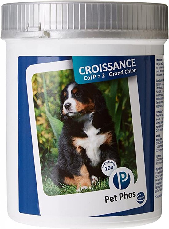 Ceva Pet Phos Growth Ca/P : 2 Grote Hond 100 Tabletten | bol