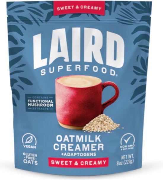 Laird Superfood - Oatmilk - Havermelk - Creamer Sweet & Creamy - 227 ...