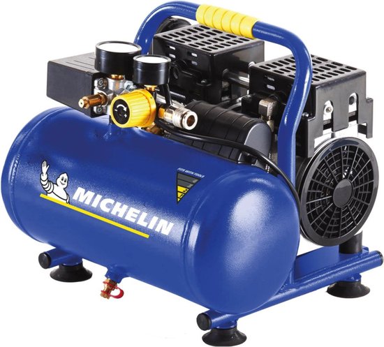 Michelin MX 6-1 low noise compressor 6 liter 130 L/min | bol
