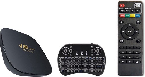 Smart Tv Box - 4GB-32GB - 12.0 - Inclusief Afstandsbediening ...