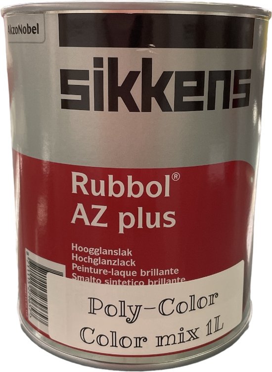 Sikkens Rubbol AZ Plus - Alkydbasis - Universele hoogglanslak buiten ...
