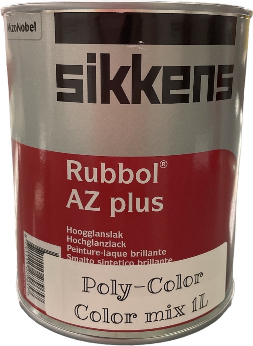 Sikkens Rubbol AZ Plus - Alkydbasis - Universele hoogglanslak buiten ...