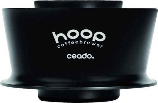 Ceado Hoop zwart filter koffiezetapparaat met 250 gram Koepoort Koffie ...