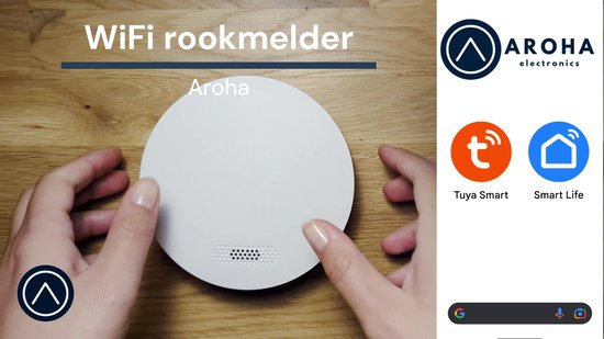 Aroha Smart Connect Rookmelder - 10 jaar batterij - Slimme rookmelder WiFi - Smart... | bol