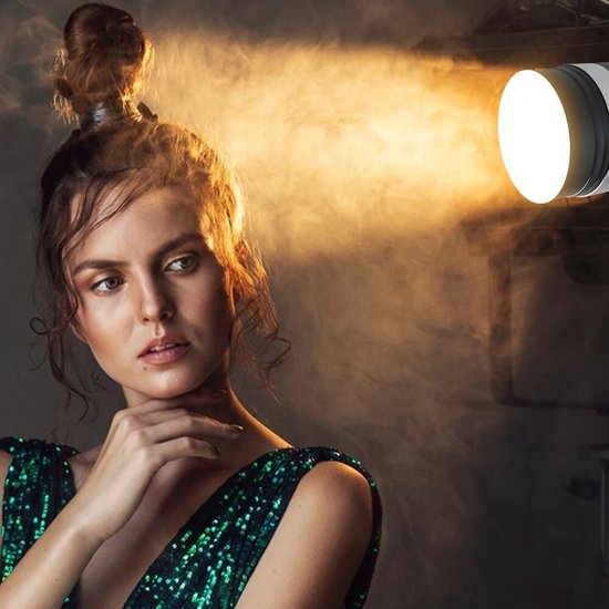 Sh 30W 5-kleuren Filter Spotlight Fotografie Led Licht Haarlamp Video Licht Voor... | bol