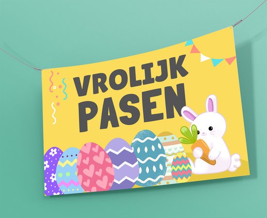 Vrolijk Pasen Banner