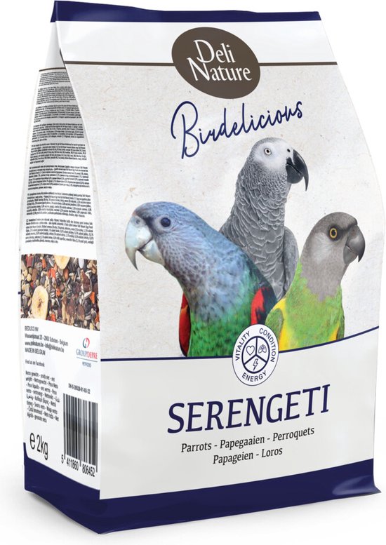 4x Deli Nature Serengeti 2 kg | bol