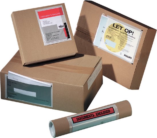 Paklijstenvelop IEZZY zelfklevend onbedrukt 170x110x25mm 250stuks | bol