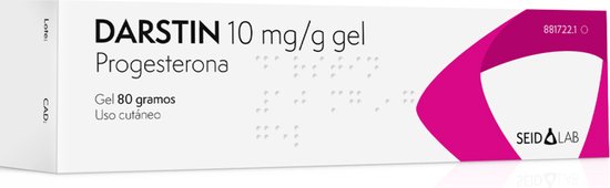 Darstin Seid Lab - Progesteron Gel 10mg/g (10%) - Tube met 80gr - Goed ...