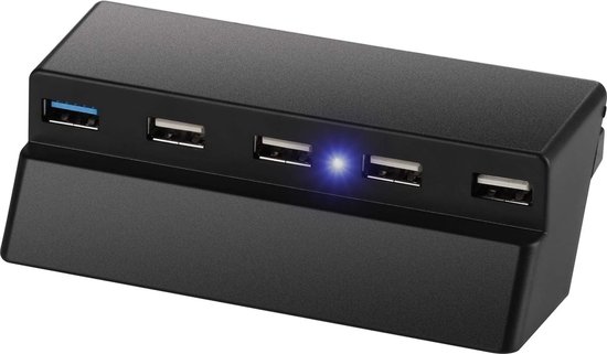 USB-hub voor PS4 Slim - 5 USB-poorten - High Speed Charger Splitter ...