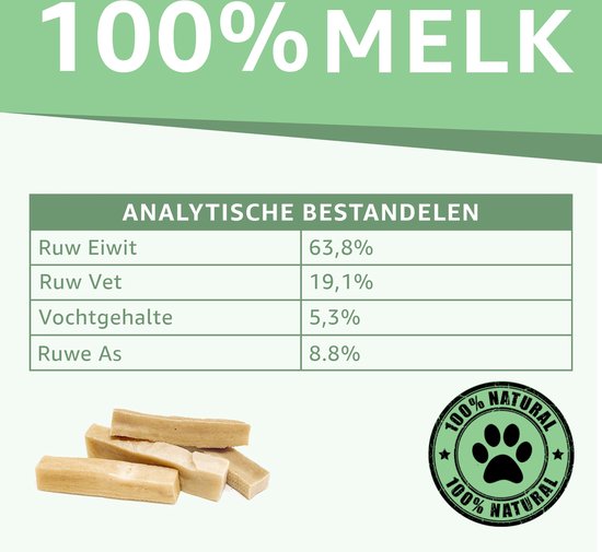 Woef Woef Snacks Hondensnacks Yakstaafjes - 10 stuks - Kauwsnacks ...