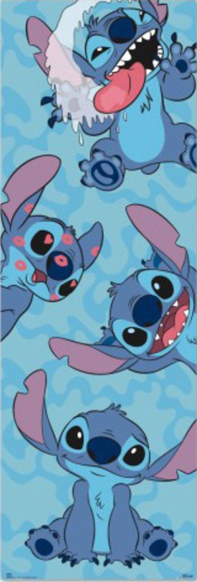Poster Disney Stitch 53x158cm | bol