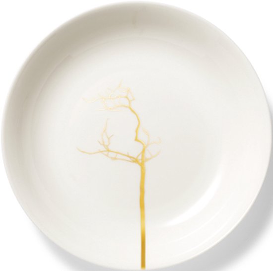 DIBBERN - Golden Forest Pure - Diep bord 22,5cm | bol