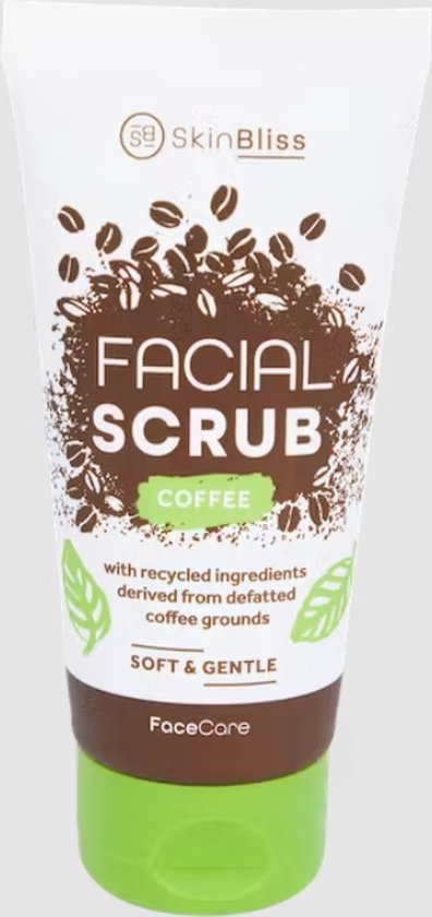 Skin Bliss Coffee Scrub 75 ml - Soft Face & Body Scrub - Zachte Gezichtscrub &... | bol