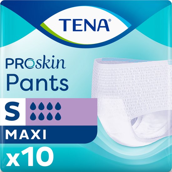Tena Pants Maxi Small - 1 pak van 10 stuks | bol