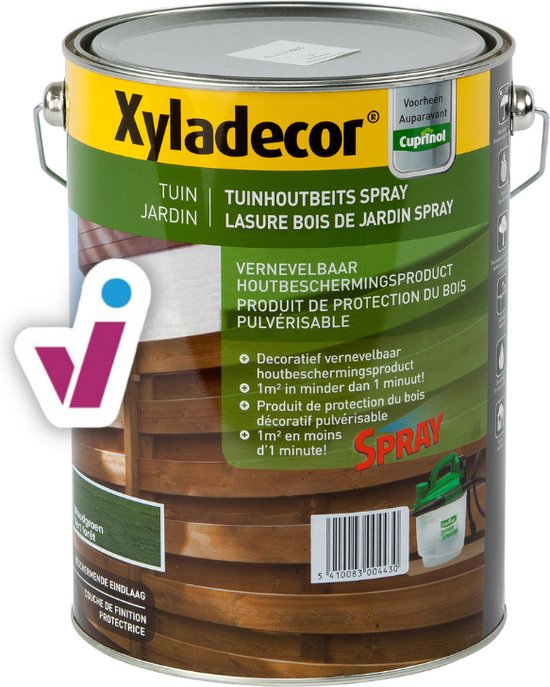 Xyladecor - Tuinhoutbeits Spray - Woudeik - 5 L | bol