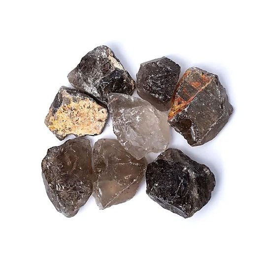 Ruwe Rookkwarts - Edelsteen - Ruwe Onbewerkte Steen - 3 tot 6 cm - 2 ...