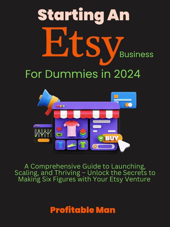 Starting an Etsy Business For Dummies in 2024 (ebook), Peter Cash ...