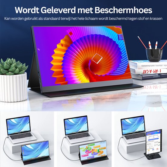 Uperfect Portable Monitor – Draagbare Monitor 17,3 Inch - 144Hz ...