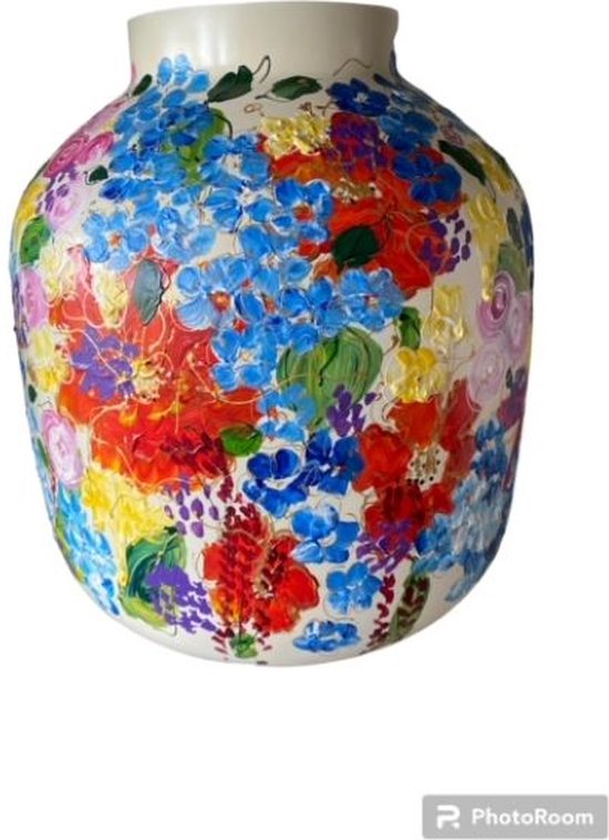 Daizies handbeschilderde vazen | bol