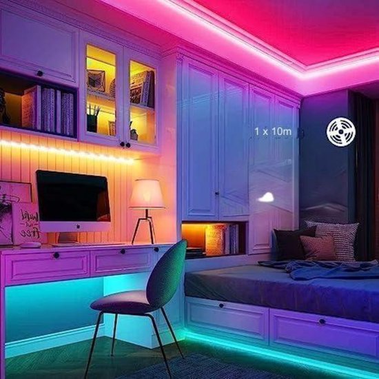 Velox Led light Strip 10 Meter - Led Strip 10 Meter -Led Light 10 Meter ...