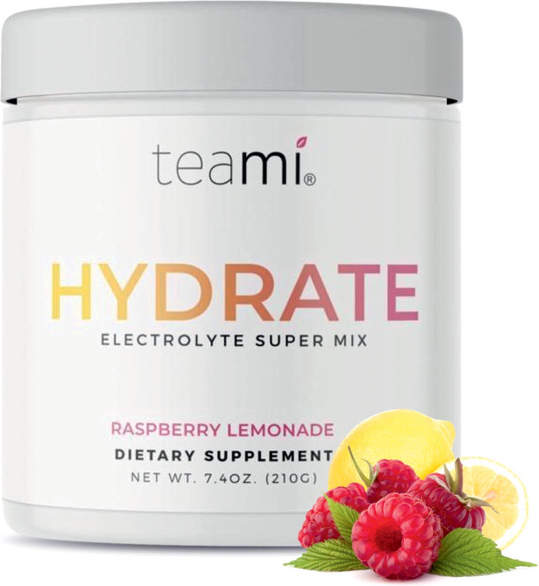 Teami Hydrate Elektrolyten Sportmix - Raspberry Lemonade - Voor ...