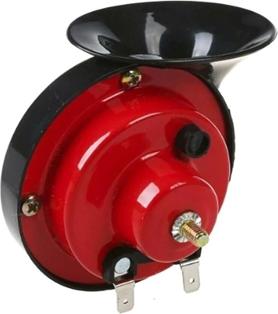 VCTparts® Luchthoorn Toeter - Super luide Claxon 12V Rood | bol