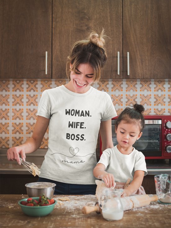 Shirt - Woman wife boss - Wurban Wear | Grappig shirt | Leuk cadeau ...