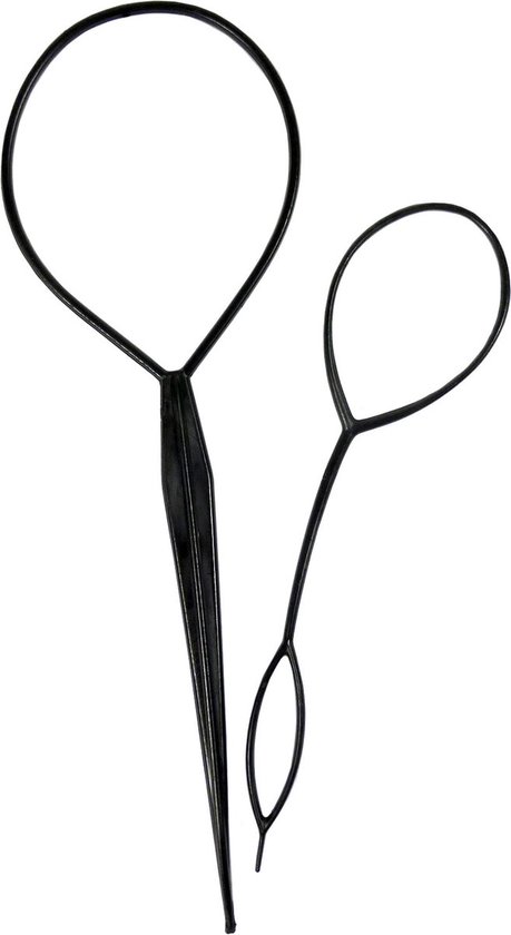Scoby Haarstyling Set - Haartools - Haarlus - Haar accessoires - Zwart ...