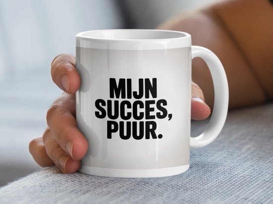 Mijn Succes, Puur Mok, Motivational Quote Mok, Inspirerende Mok ...