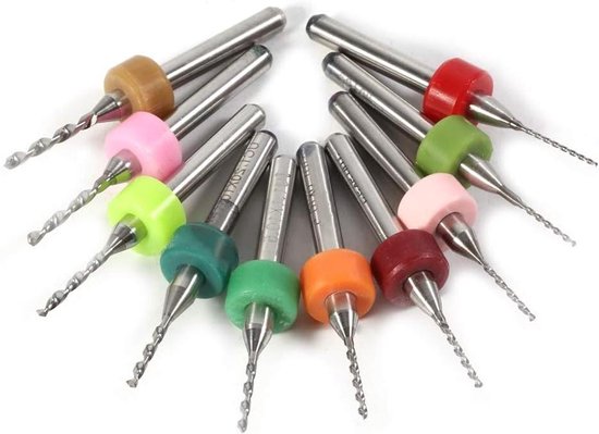 Allecto Plus - PCB Boortjes Set van 10 Stuks Micro Boorbits ...