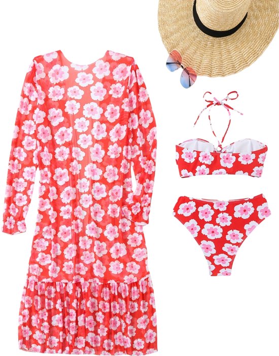 Bovista Bikini Set Dames - Strandjurk - Volwassenen - Strandtuniek ...