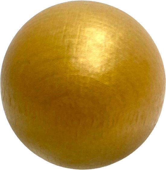 Boulemaus - Jeu de Boules - 6 Buts - kleur goud - 30mm | bol