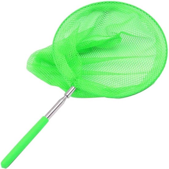 Visnet - 85*20cm - Uitschuifbaar van 37cm tot 85cm - Intrekbaar visnet ...