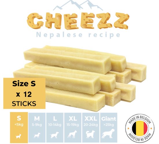Cheezz kauwstaafjes 12 stuks elk 28 gram | bol