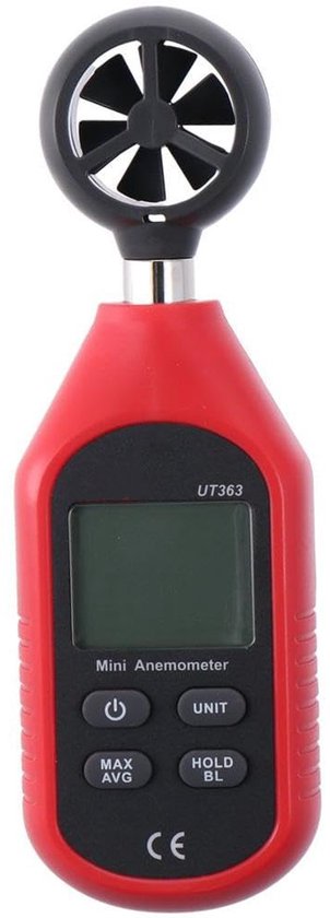 Digitale wind Snelheidsmeter - Anemometer - Windmeter - Lucht snelheidsmeter | bol