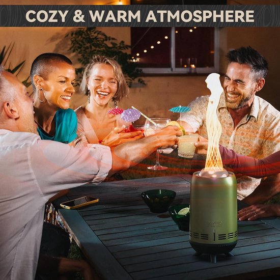 Tafelvuur Tafelblad Vuurplaats met Opbergtas Roestvrij Staal Vuurschaal ...