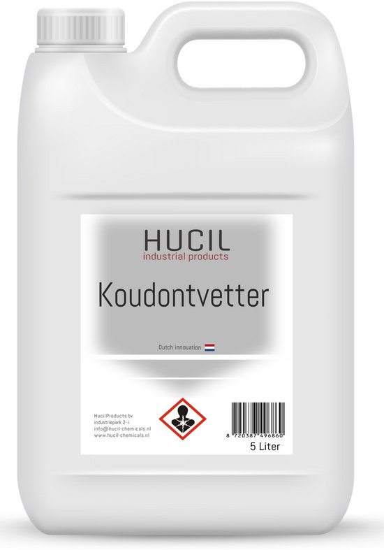 Koudontvetter - ontvetter voor ontvetterbak - degreaser - 5 liter | bol